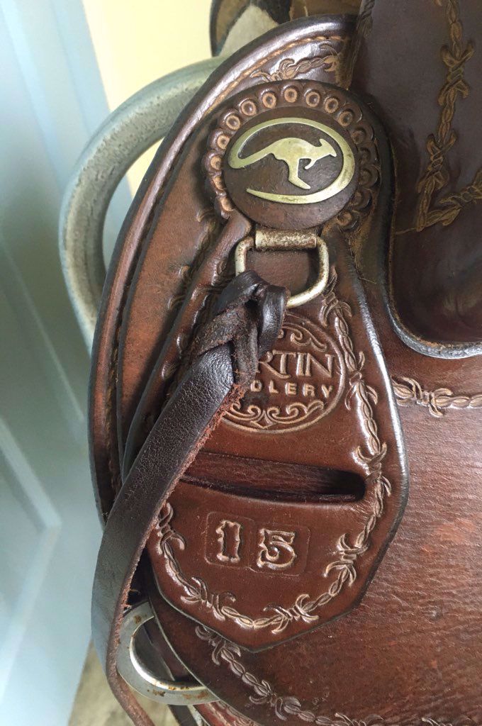 Moss Rock Endurance-Clinton Anderson Aussie Saddle, SOLD!